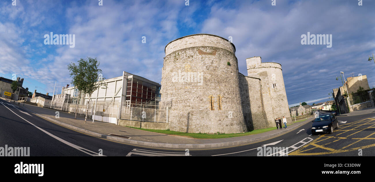Limerick City,Co Limerick,Ireland;Exterior View Of St John's Castle ...