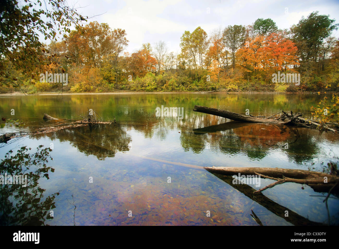 Beautiful scene missouri in autumn hi-res stock photography and images ...