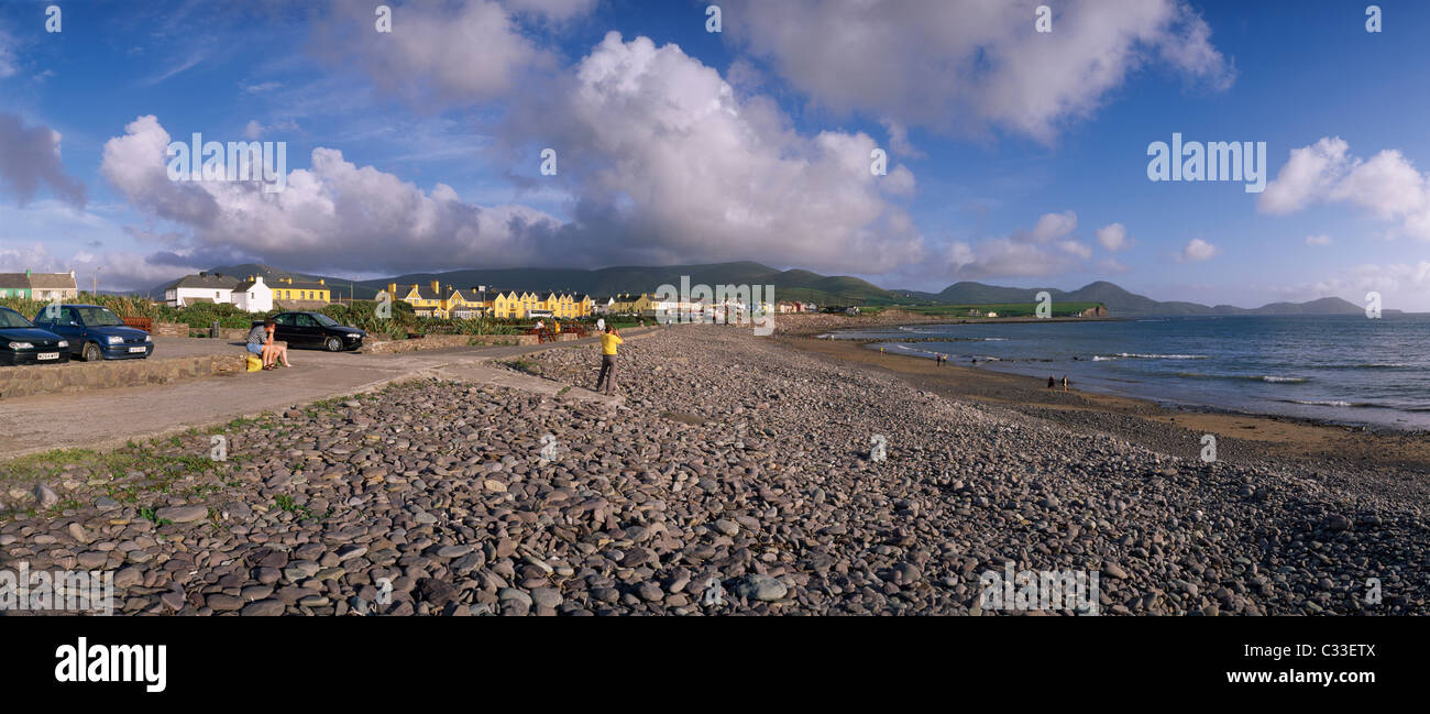 Ballinskelligs Bay,Waterville,Co Kerry,Ireland;People At The Beach ...