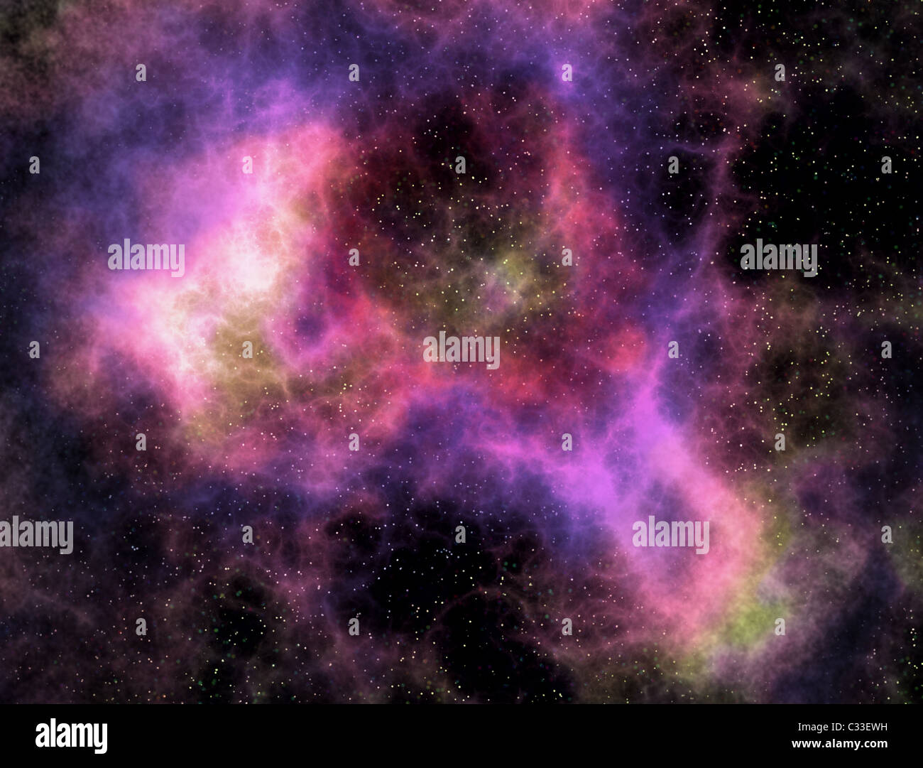 deep outer space gas cloud nebula galaxy and stars Stock Photo - Alamy