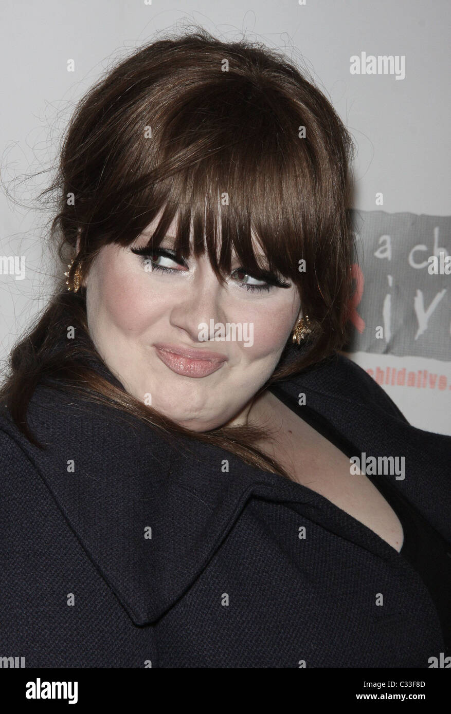 Adele Keep A Child Alive's 5th Annual Black Ball at Hammerstein ...