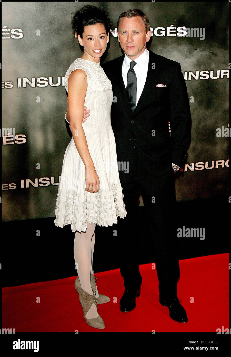 Satsuki Mitchell, Daniel Craig 'Defiance' photocall at the Bristol ...