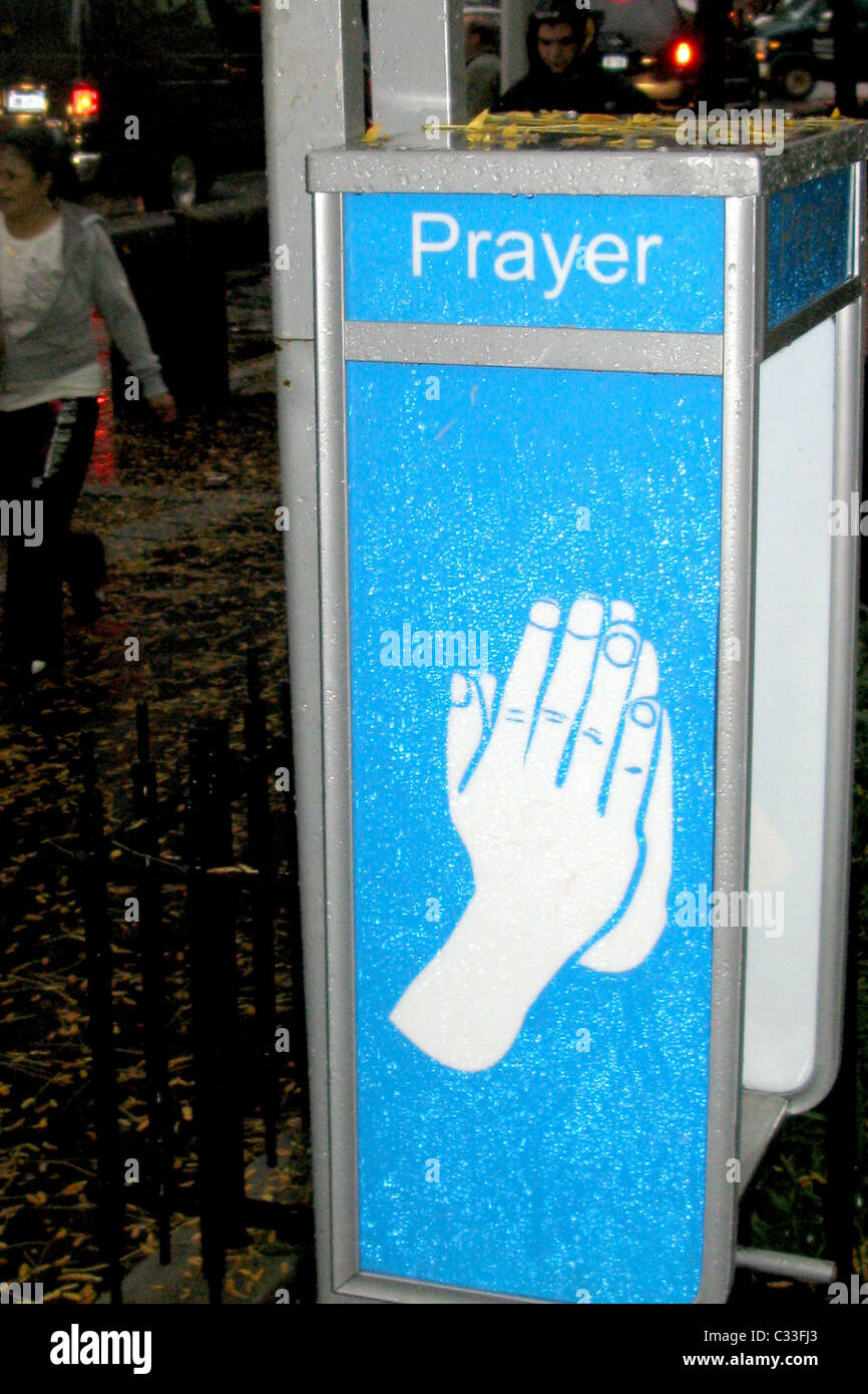 Public Prayer Booth Artist Dylan Mortimer has created a 'Public Prayer ...