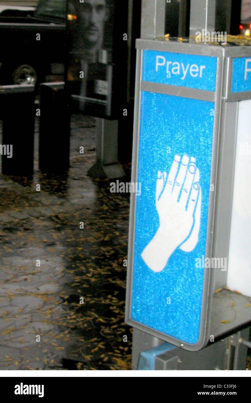 Public Prayer Booth Artist Dylan Mortimer has created a 'Public Prayer ...