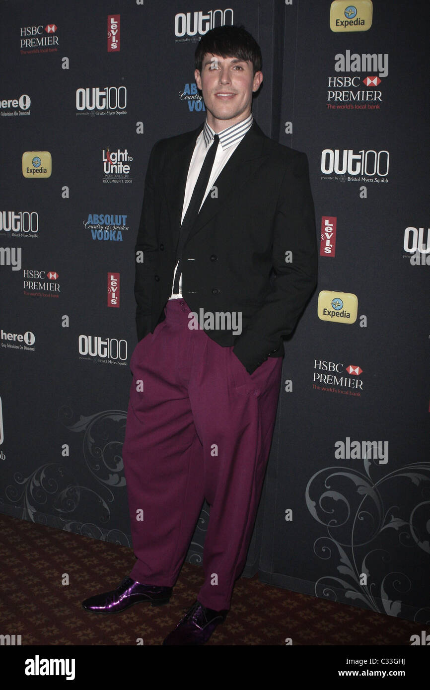 Sam Sparro 15th Annual OUT 100 Awards at Gotham Hall - arrivals New ...