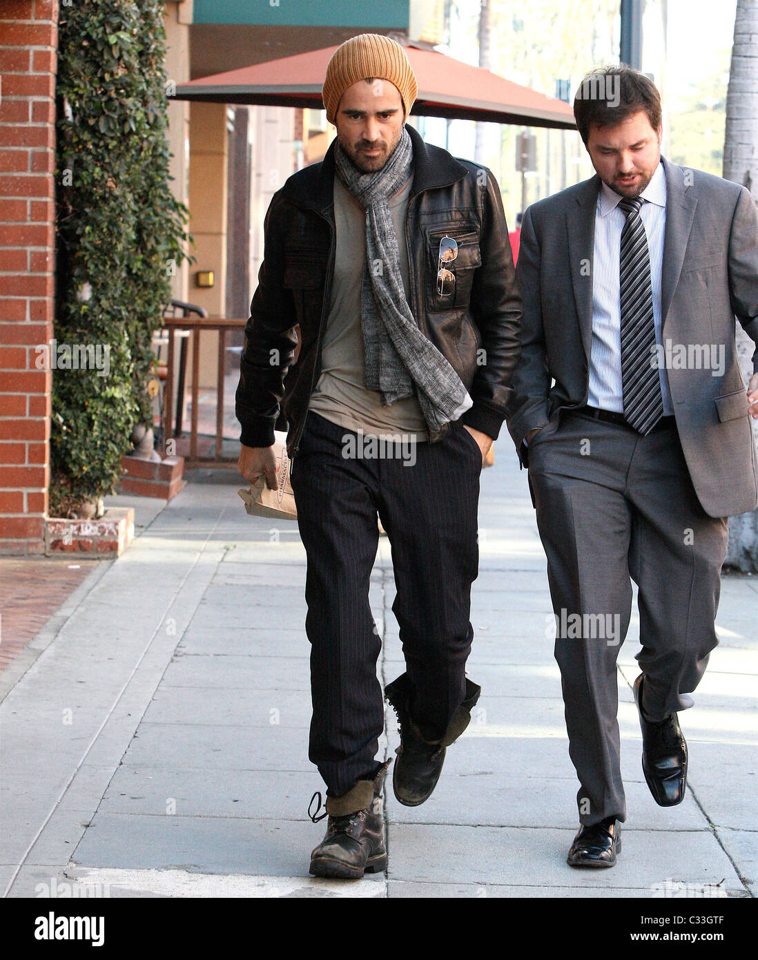 Colin Farrell leaving a medical centre in Beverly Hills Los Angeles ...