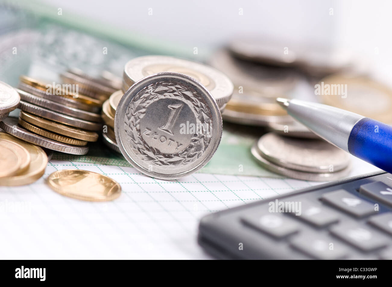 Polish Coin High Resolution Stock Photography and Images - Alamy