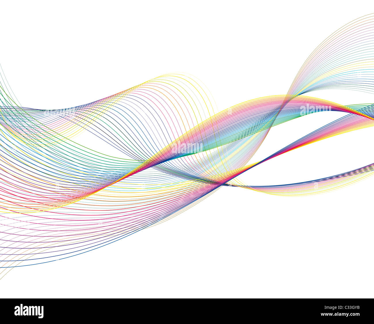 Colourful lines background for design use. Vector illustration Stock ...