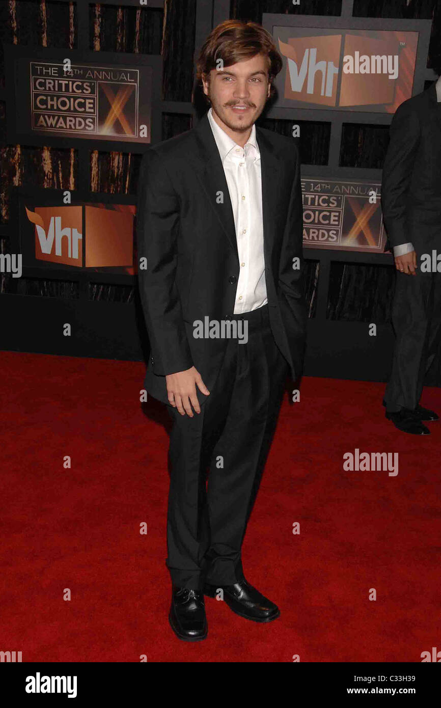 Emile Hirsch 14th Annual Critics' Choice Awards held at the Santa ...
