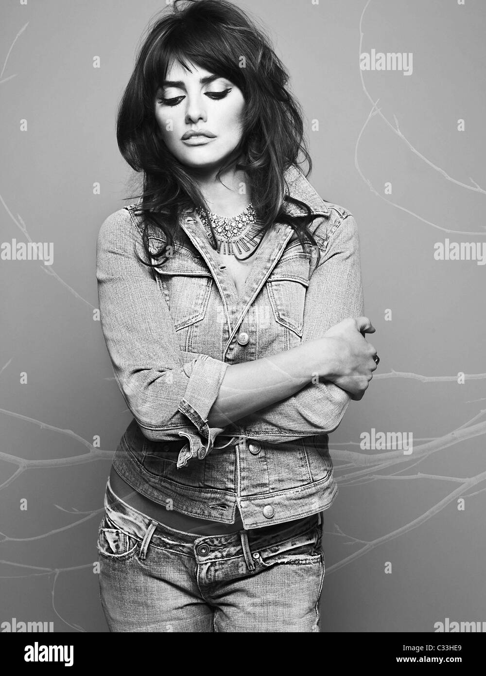 Penelope Cruz poses for the new ad campaign for Mango January 2009 This ...