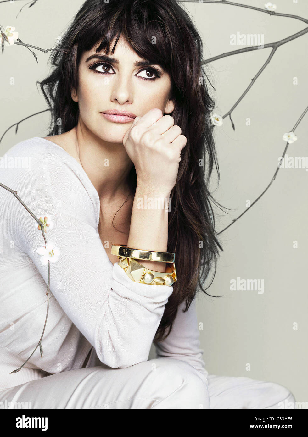Penelope Cruz poses for the new ad campaign for Mango January 2009 This ...