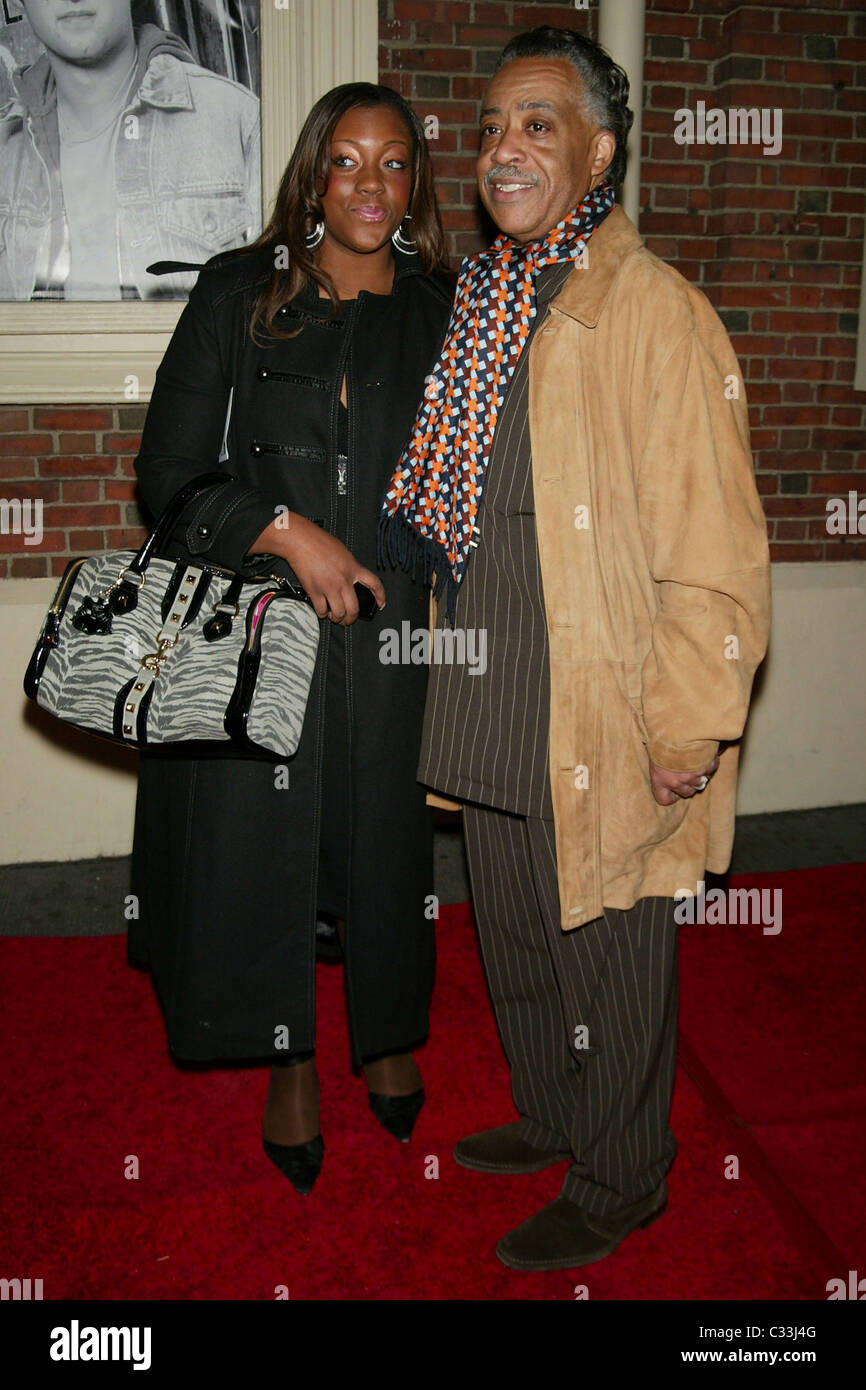 Dominique Shapton and her dad Rev. Al Sharpton Opening Night of the ...