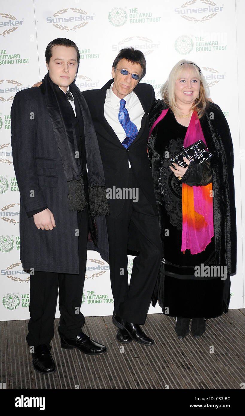 Robin Gibb and wife Dwina Gibb A celebration of The Bee Gees at ...