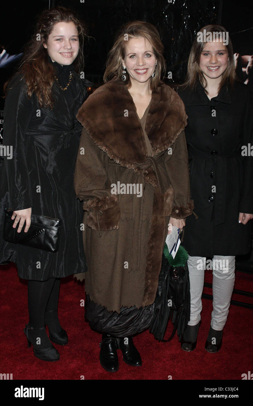Renee Fleming, and Daughters Premiere of 'Frost/Nixon' at the Ziegfeld ...