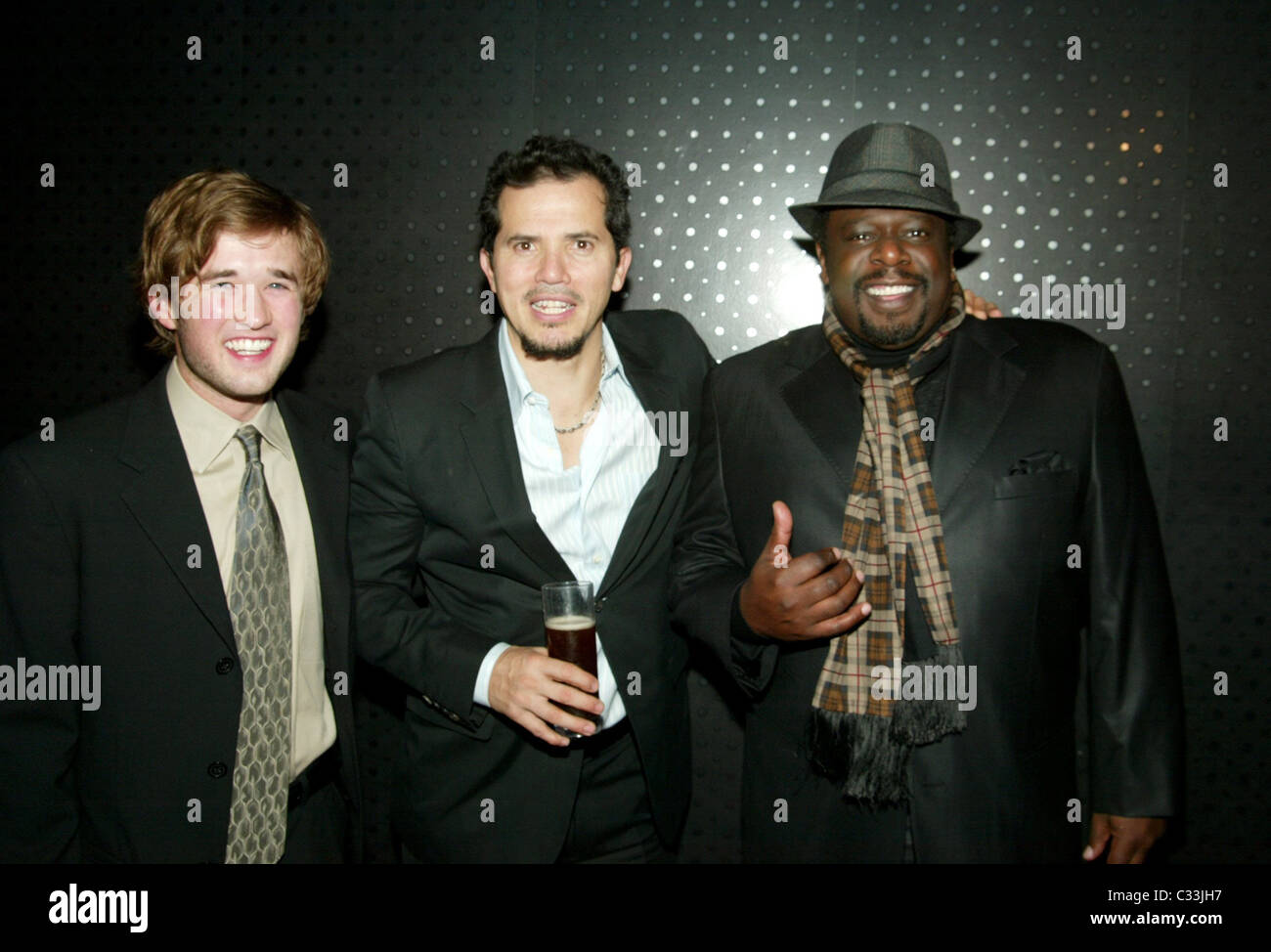 Haley Joel Osment, John Leguizamo and Cedric the Entertainer at the Opening Night after-party ...