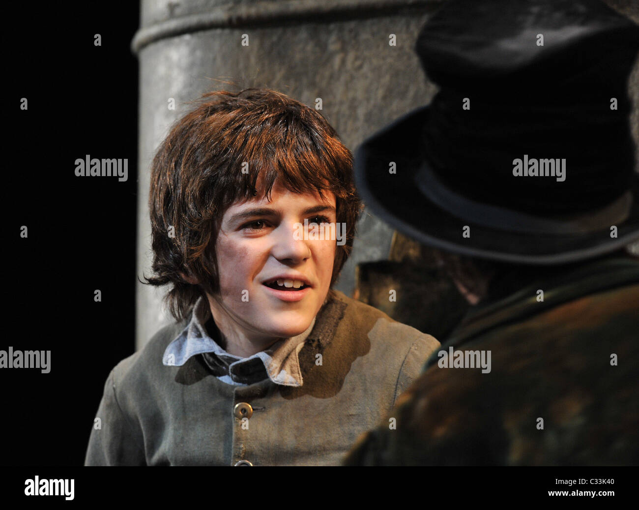 Harry Stott as Oliver and Robert Madge as the Artful Dodger Oliver ...