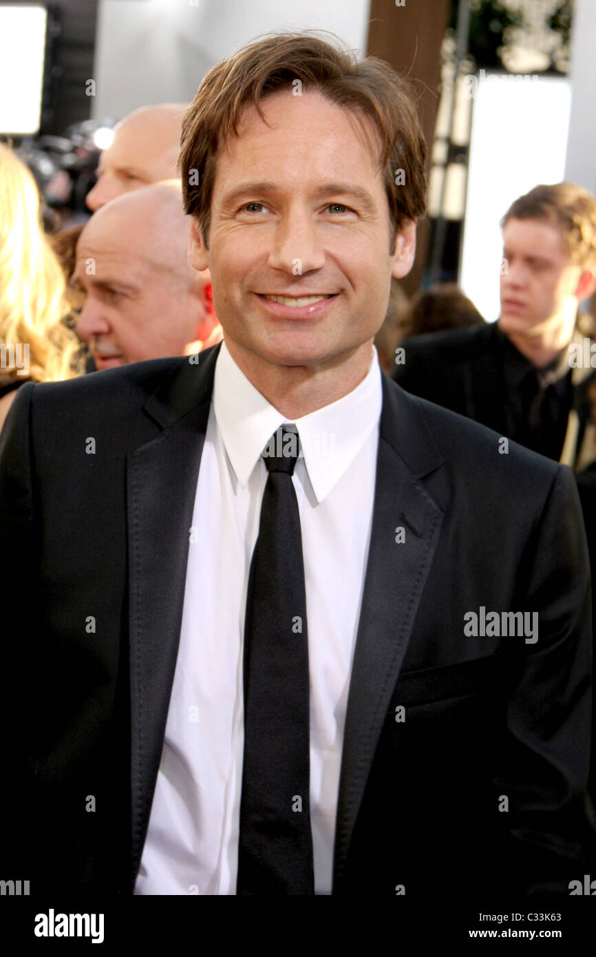 David Duchovny 66th Annual Golden Globe Awards - Red Carpet Los Angeles ...