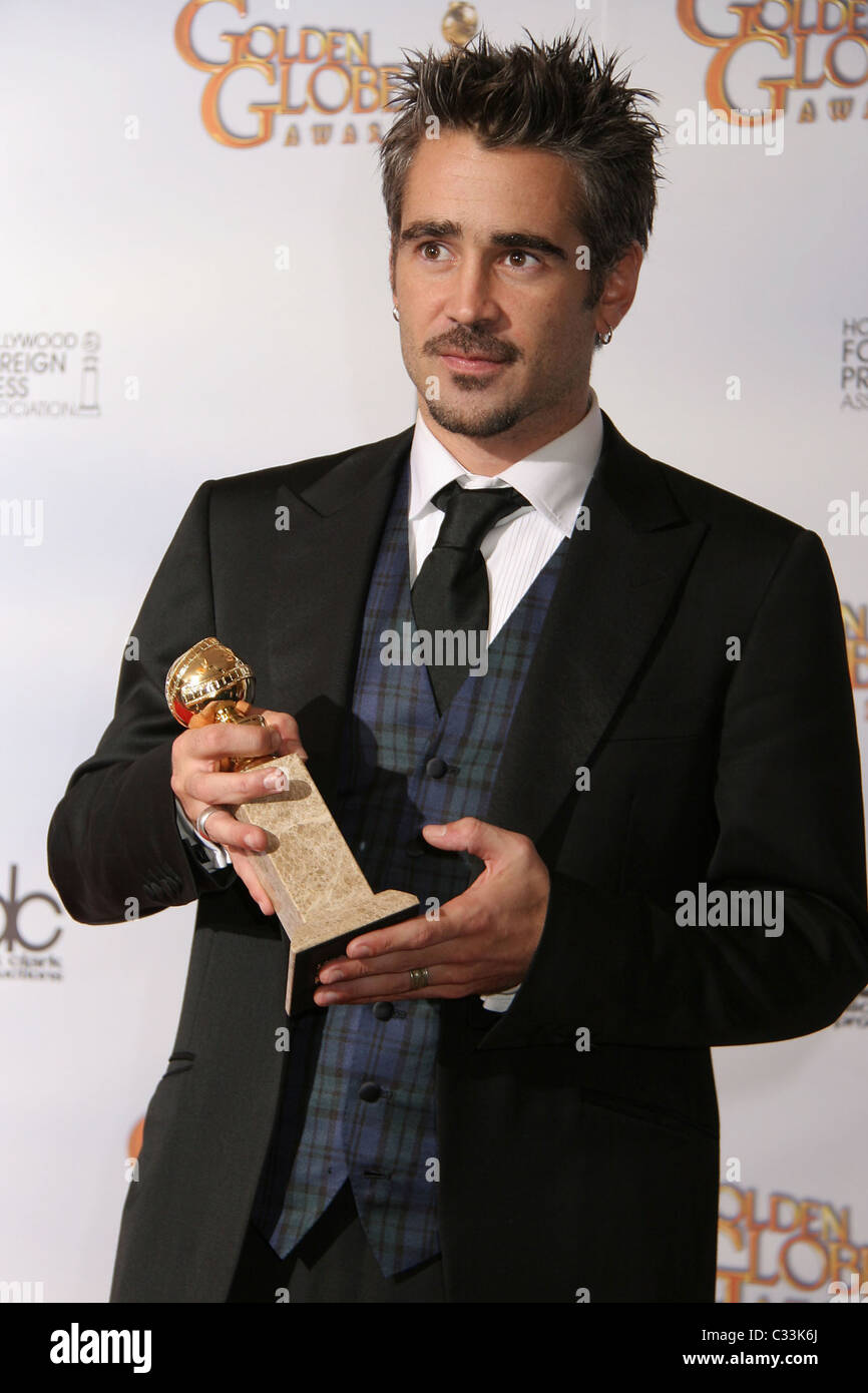 Colin Farrell 66th Annual Golden Globe Awards at the Beverly Hilton ...