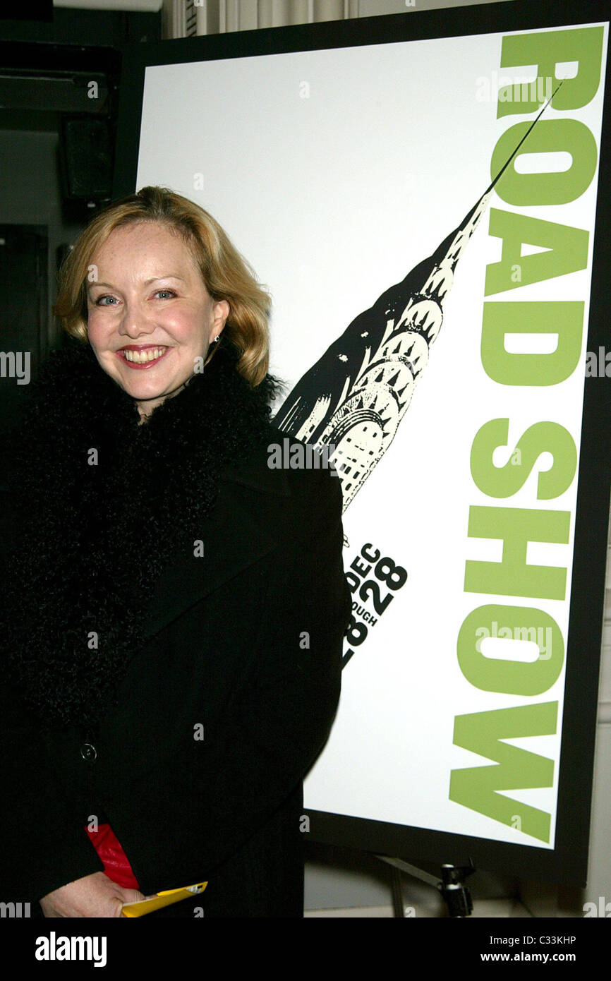Susan Stroman opening night of the new musical 'Road Show' at The ...