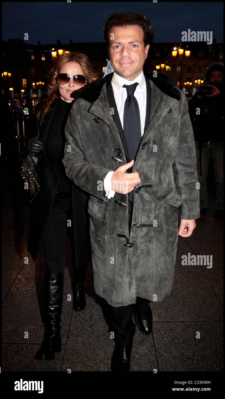 Geri Halliwell and her boyfriend Fabrizio Politi out and about in Paris ...