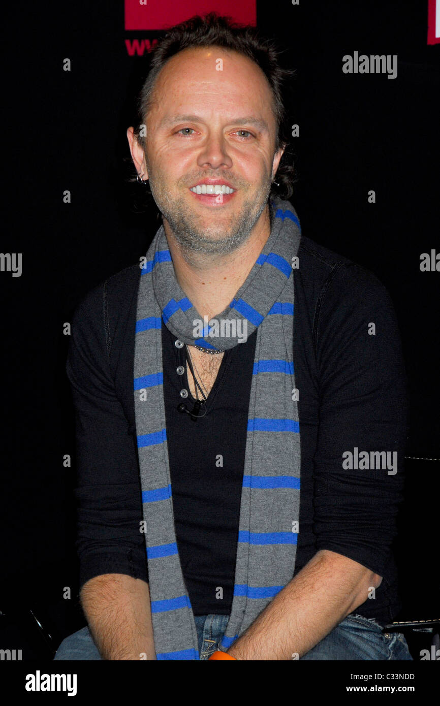 Lars Ulrich of Metallica Rock and Roll Hall of Fame Announce the 2009 ...