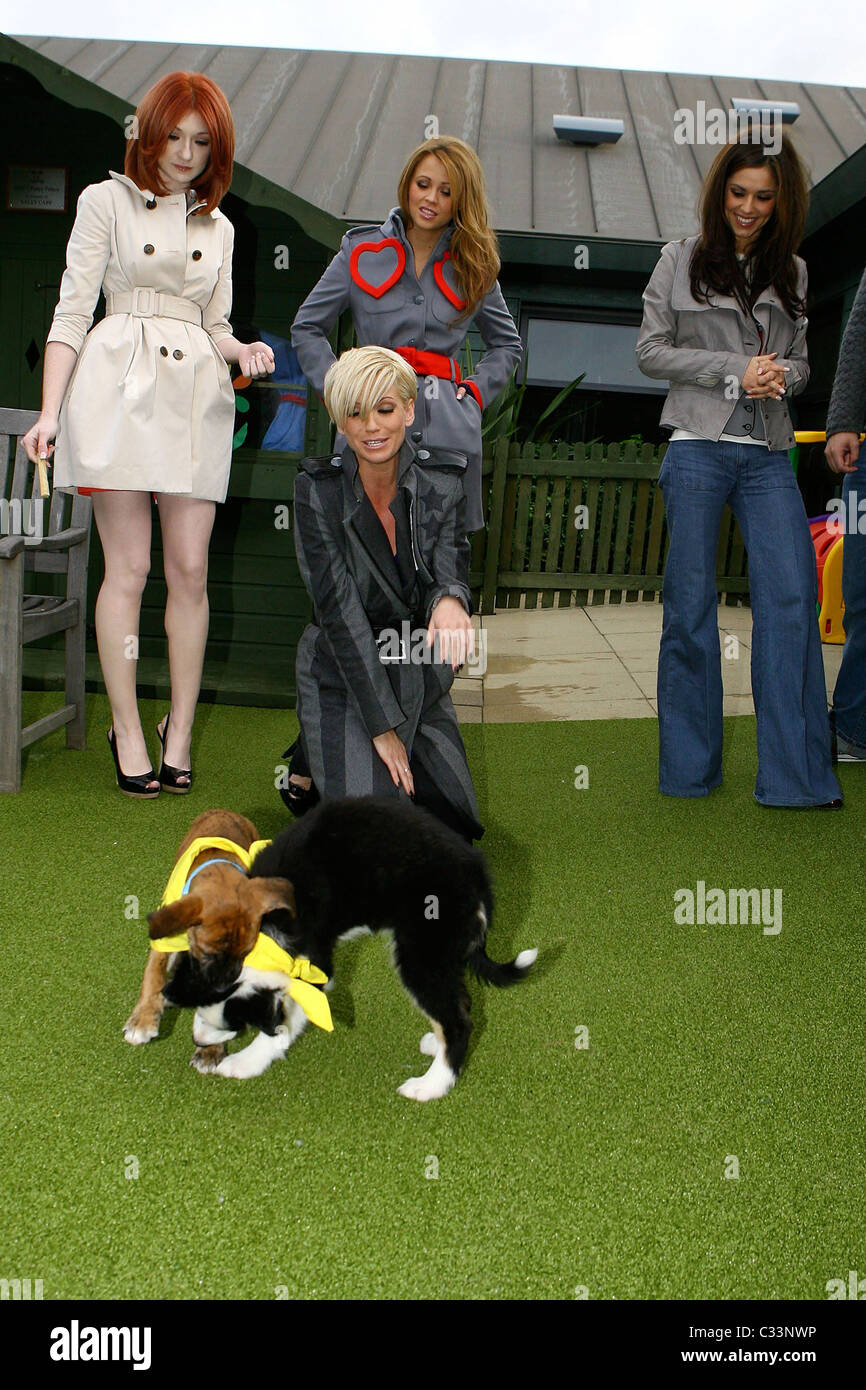 Nadine Coyle, Kimberley Walsh, Sarah Harding, Nicola Roberts and Cheryl ...