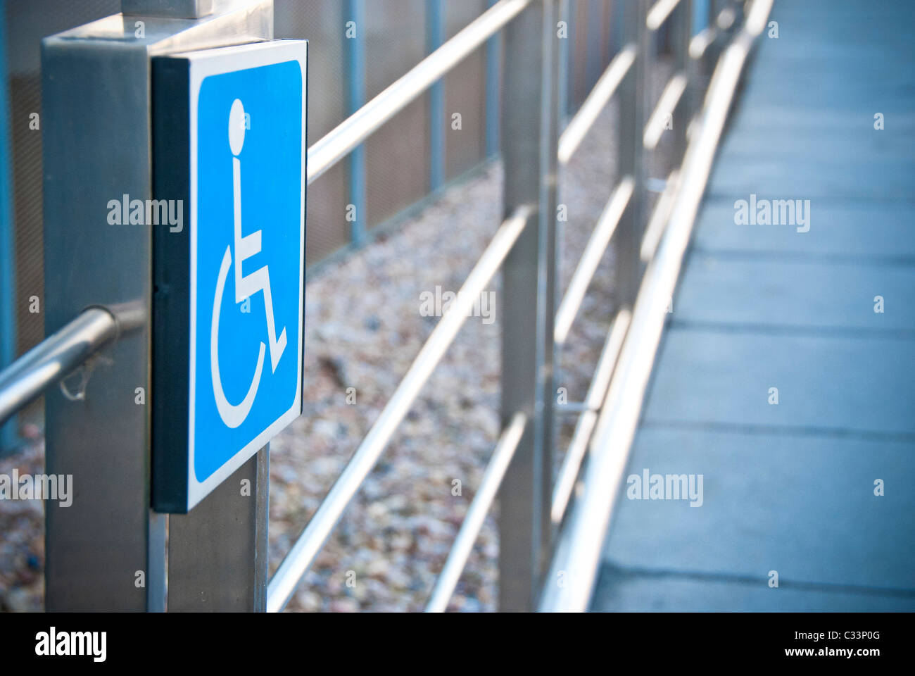 disabled people sign Stock Photo - Alamy