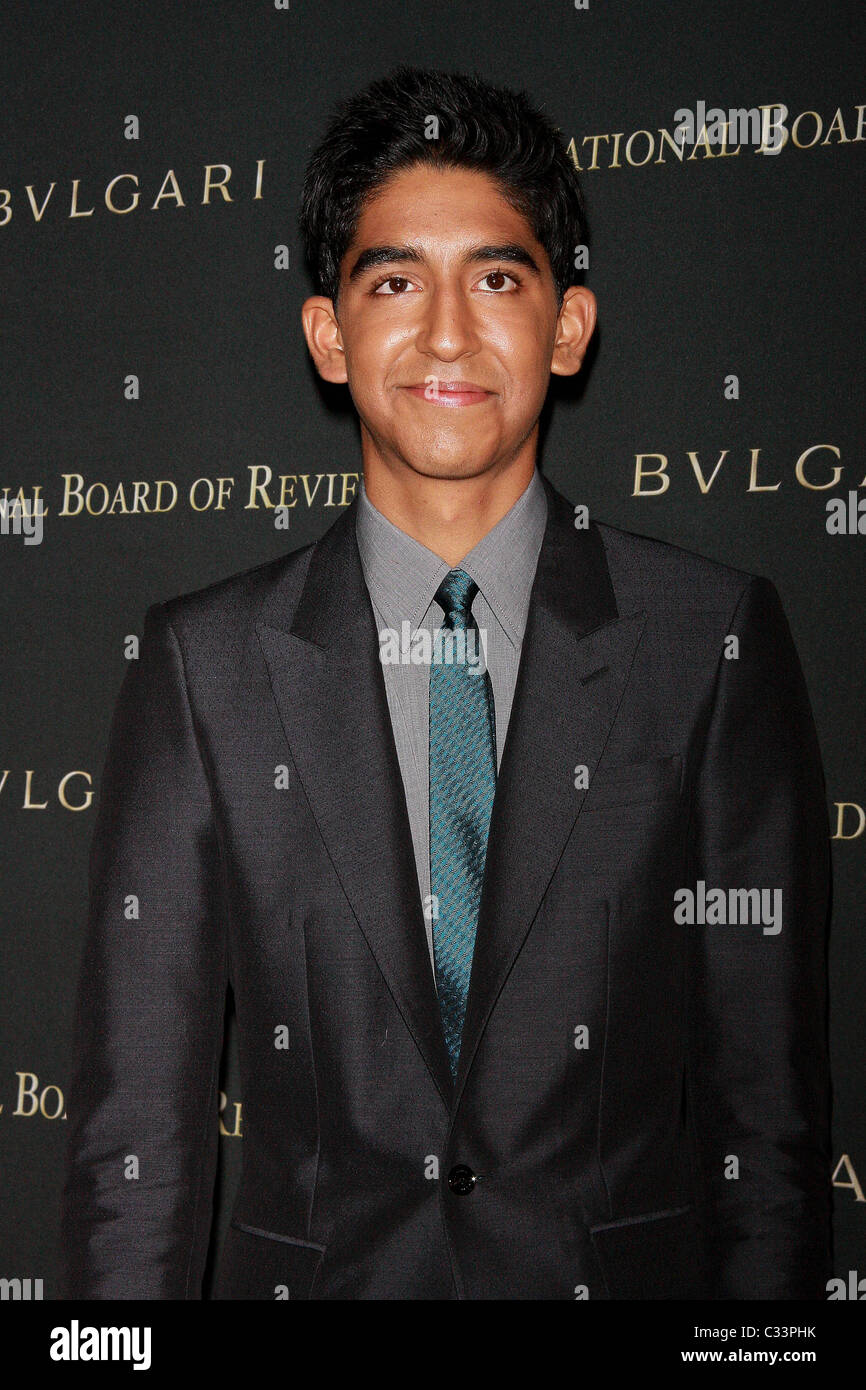 Dev Patel 2008 National Board of Review of Motion Pictures Awards Gala ...