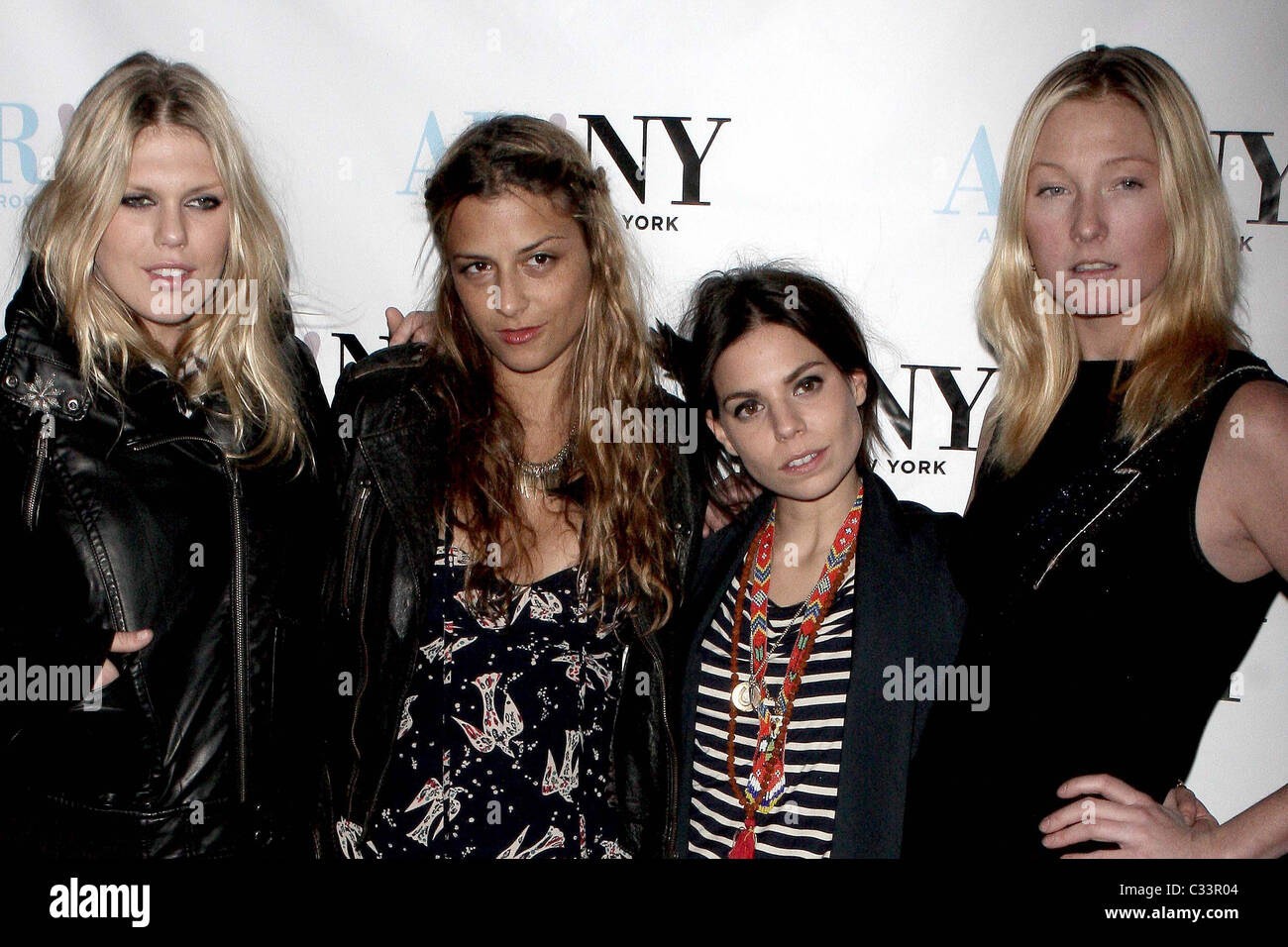 Alexandra Richards, Charlotte Ronson, Ally Hilfiger and Maggie Rizer ...