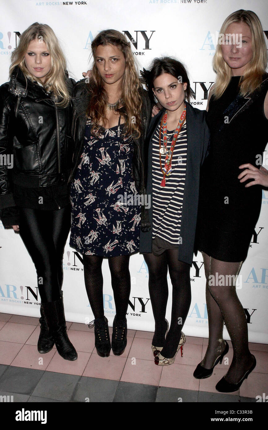 Alexandra Richards, Charlotte Ronson, Ally Hilfiger and Maggie Rizer ...