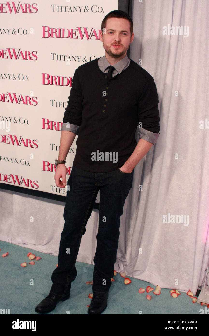 Damien Fahey at the New York Premiere of 'Bride Wars' at AMC Loews ...