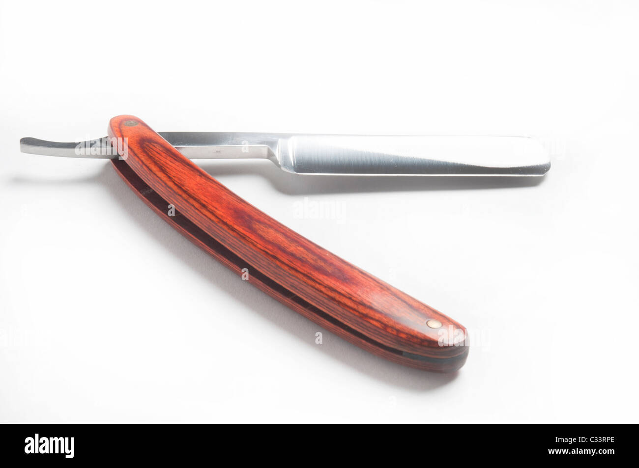 classic straight razor Stock Photo - Alamy