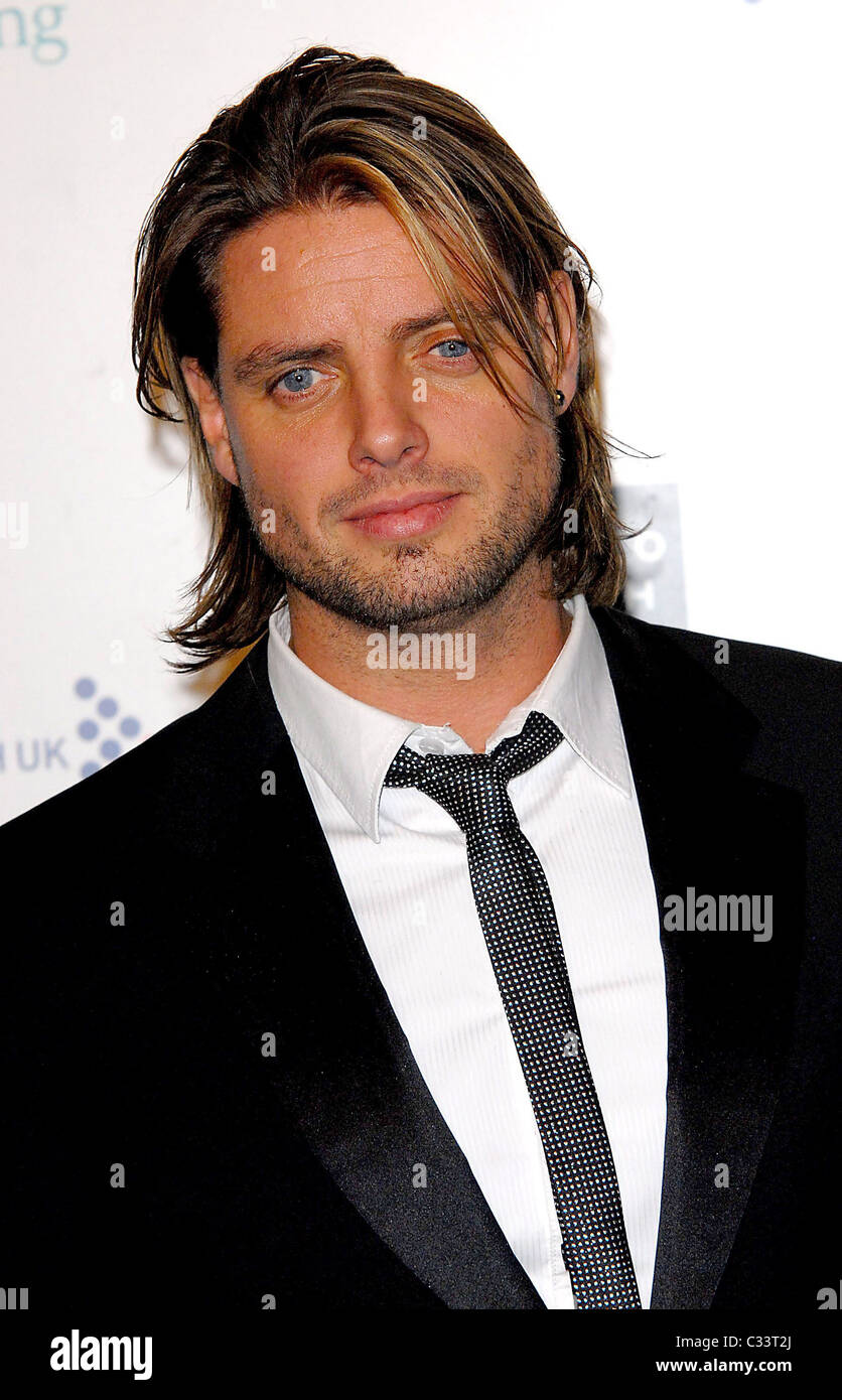 Keith Duffy The Emeralds and Ivy Ball for Cancer Research UK, held at ...
