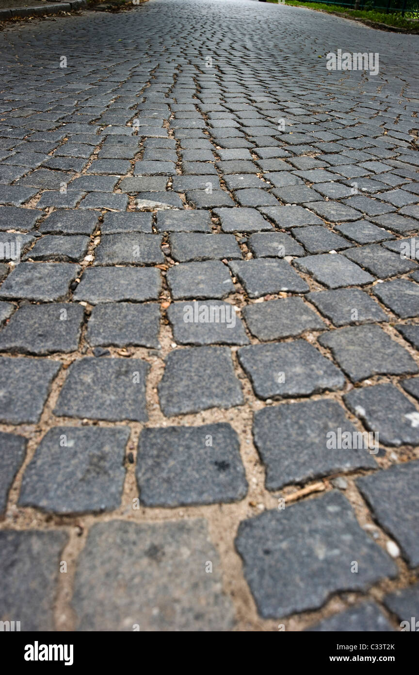 Belgian block pavement hi-res stock photography and images - Alamy
