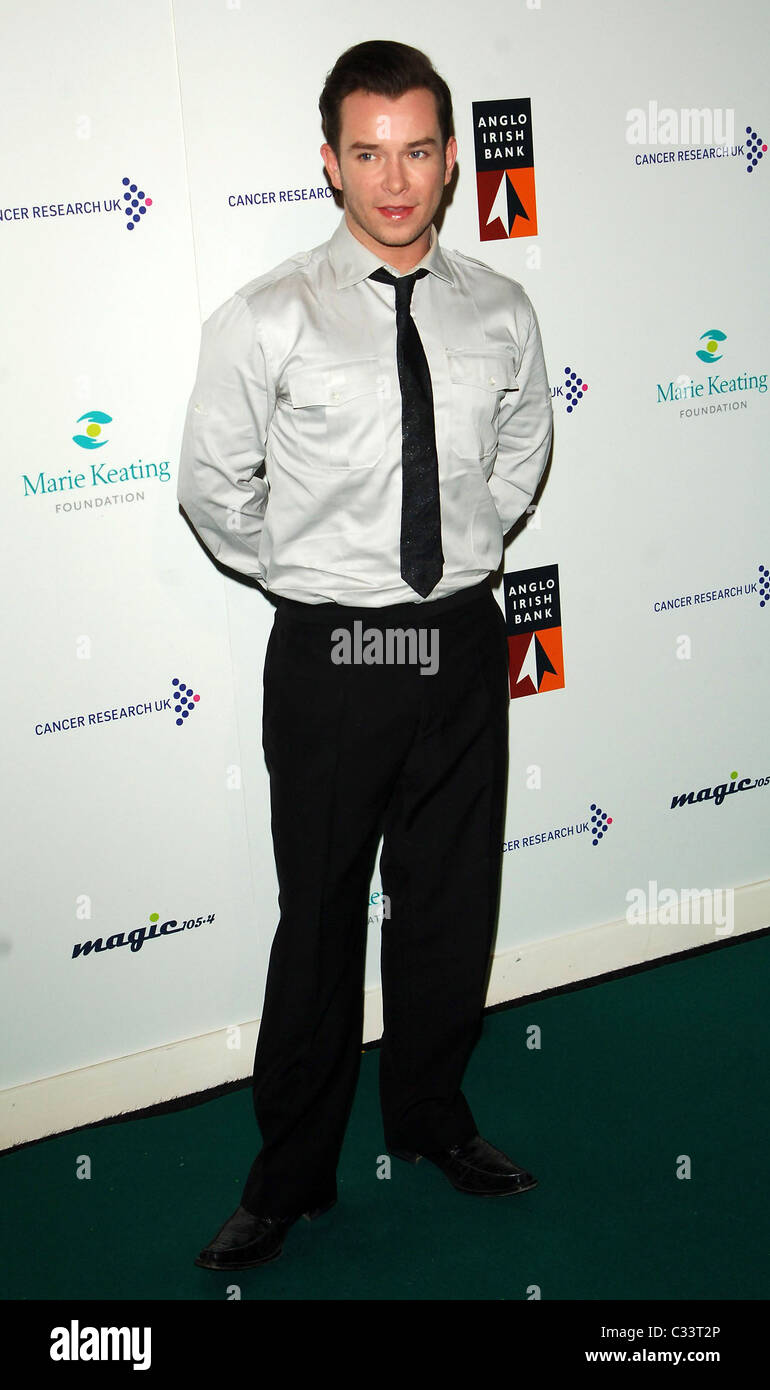 Stephen Gateley The Emeralds and Ivy Ball for Cancer Research UK, held ...