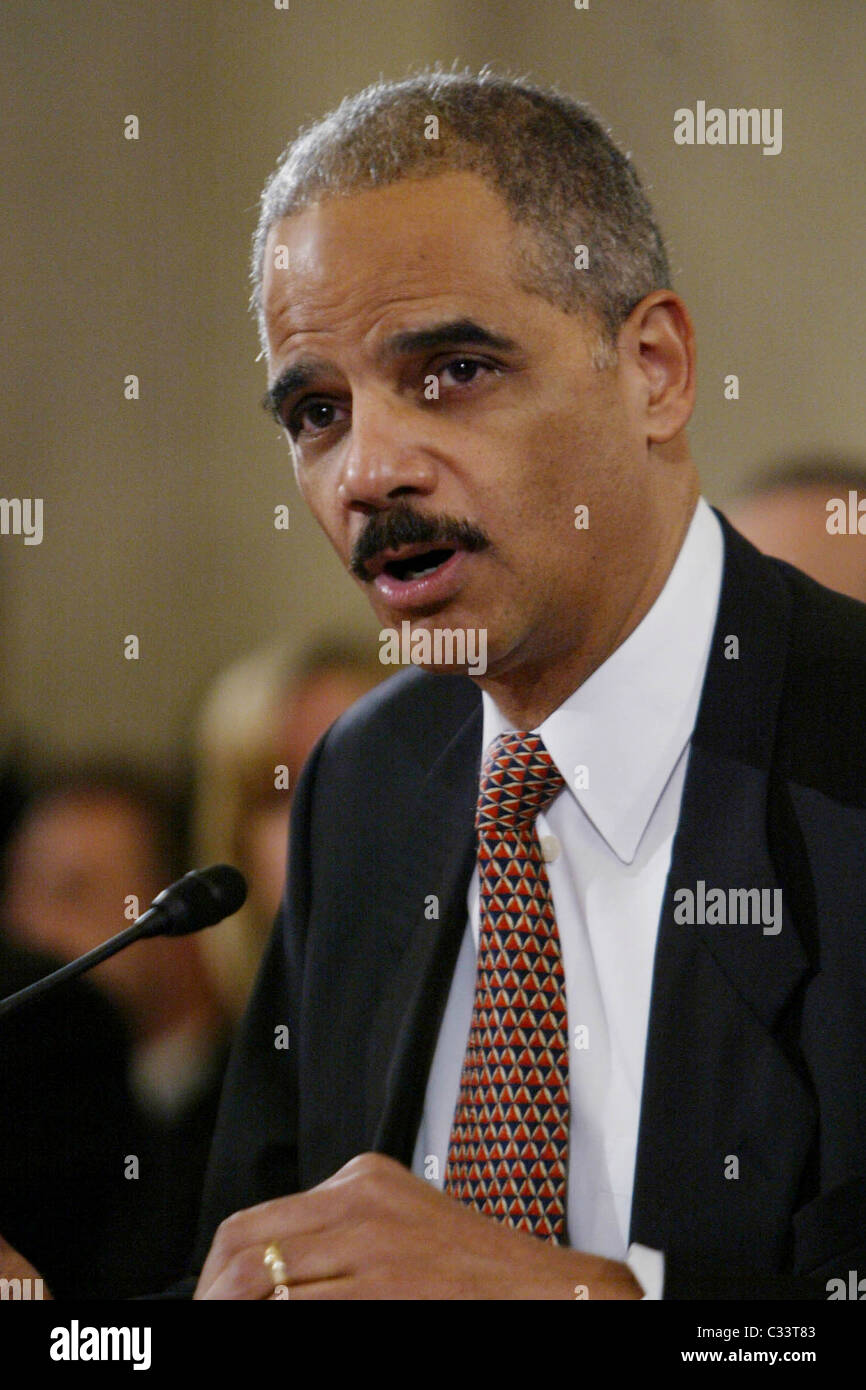 Eric Holder The Senate Judiciary Committee hearing for Eric Holder ...