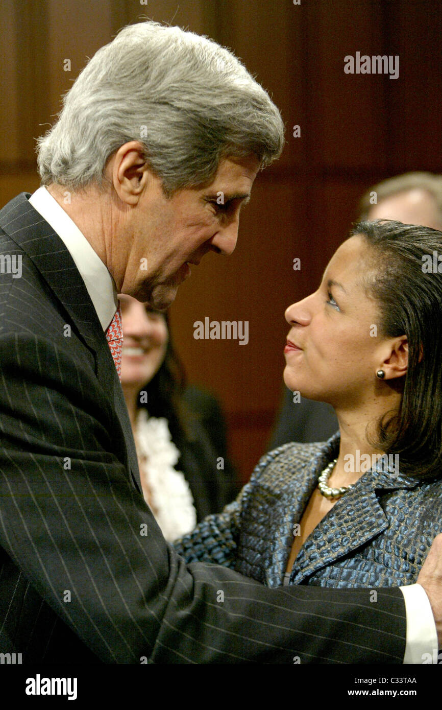 John kerry susan rice hi-res stock photography and images - Alamy