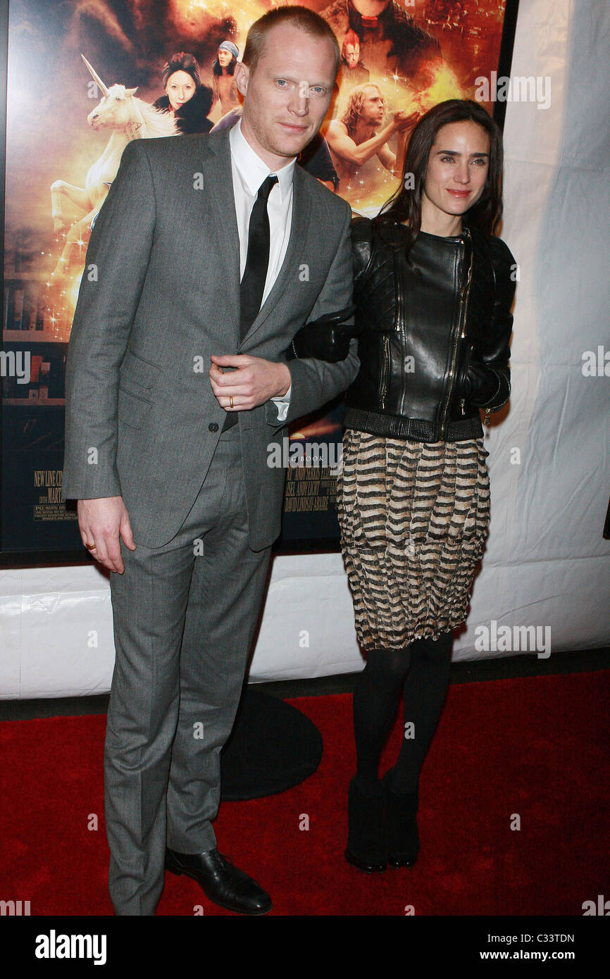 Paul Bettany, Jennifer Connelly New York Premiere of 'Inkheart' at the ...
