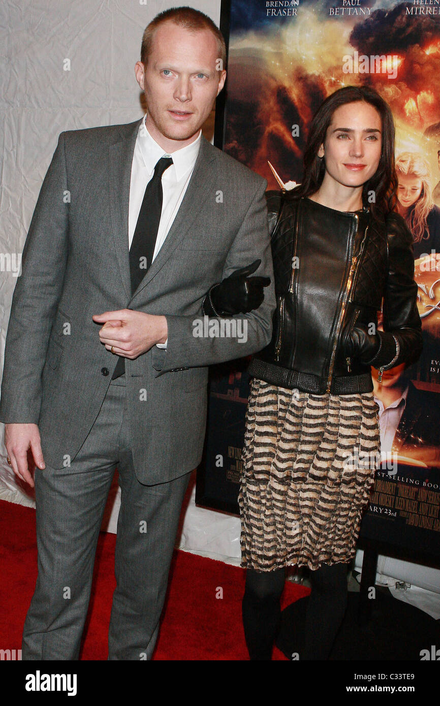 Paul Bettany, Jennifer Connelly New York Premiere of 'Inkheart' at the ...
