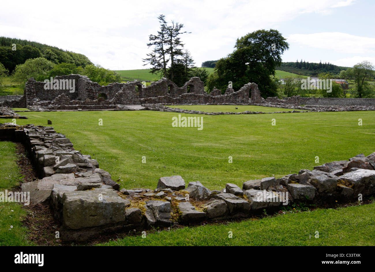 Scottish abbey hi-res stock photography and images - Alamy