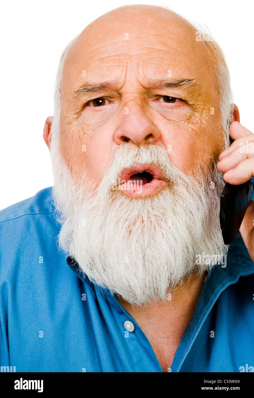 Angry mouth talking hi-res stock photography and images - Alamy
