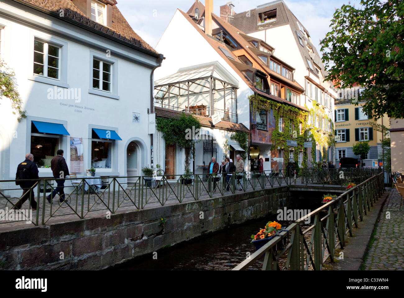 Freiburg river hi-res stock photography and images - Alamy