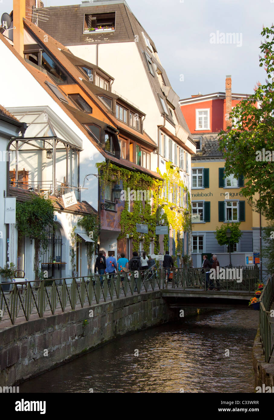 Freiburg river hi-res stock photography and images - Alamy