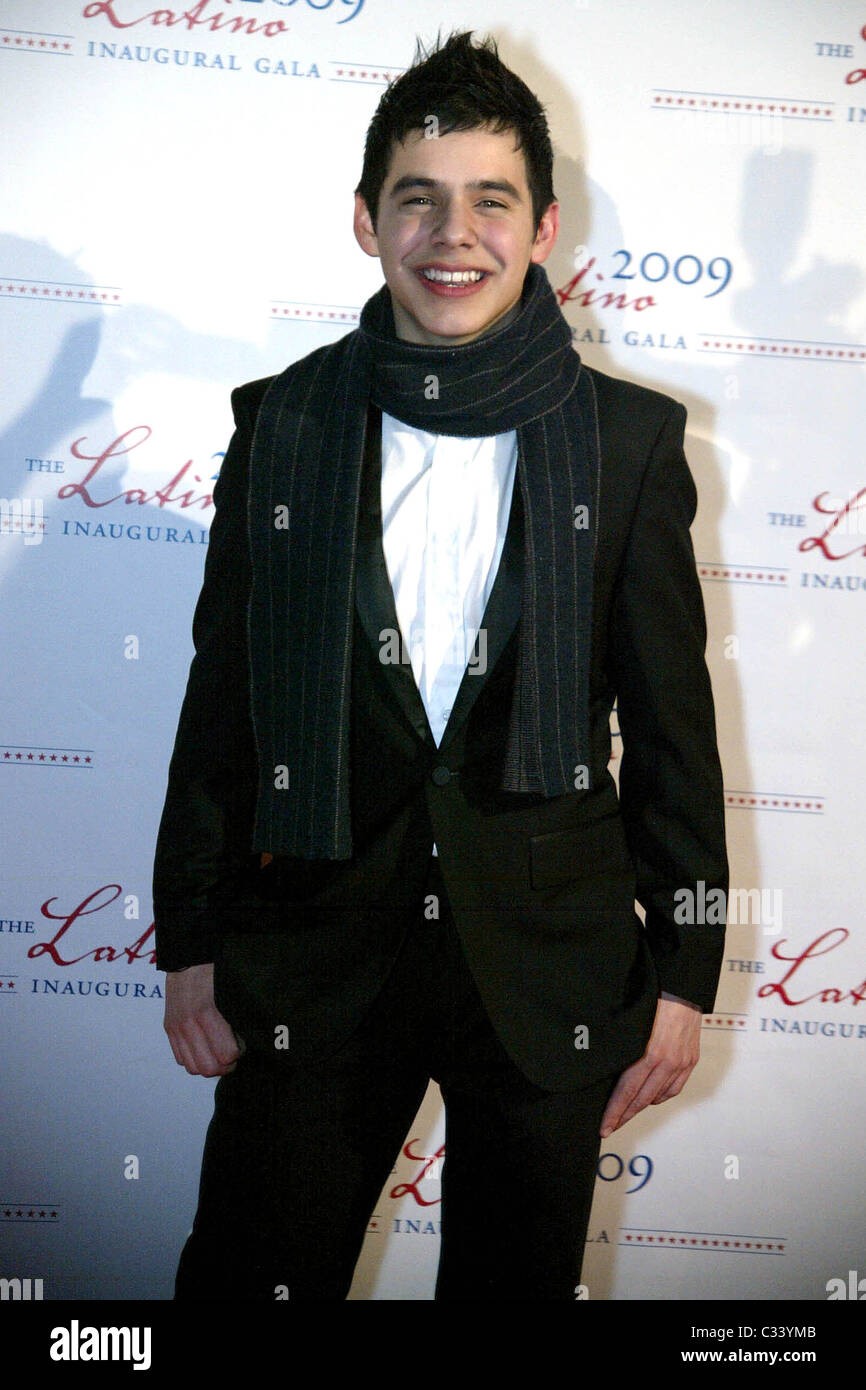 David Archuleta 2009 Latino Inaugural Gala at Union Station - Arrivals ...
