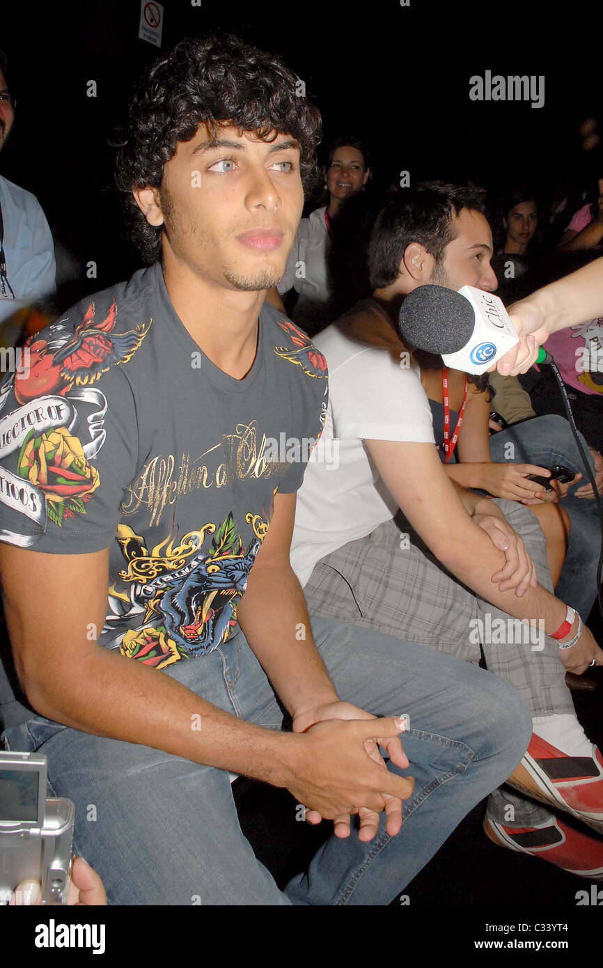 Jesus Luz Brazilian model rumoured to be dating Madonna attends Sao ...