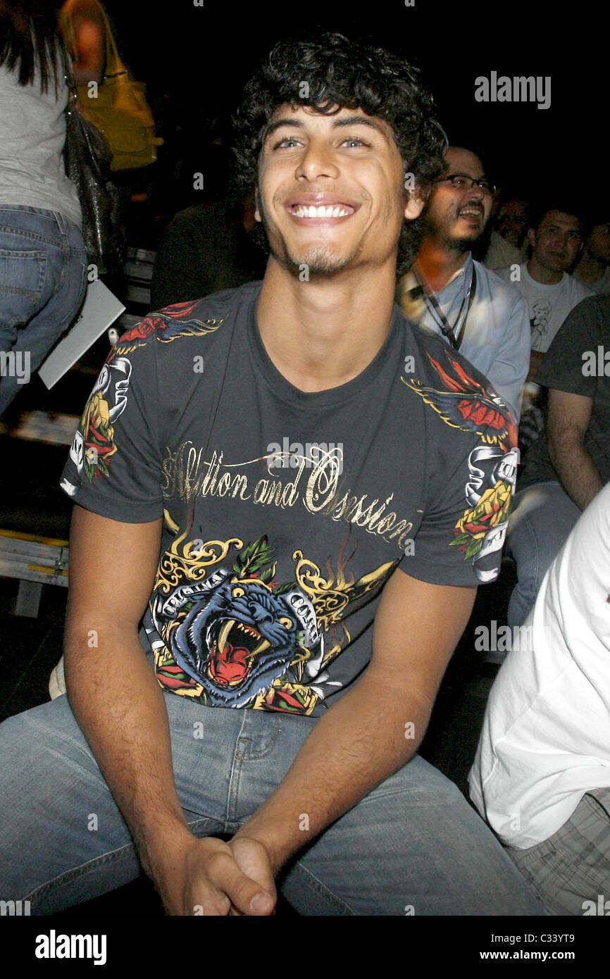 Jesus Luz Brazilian model rumoured to be dating Madonna attends Sao ...