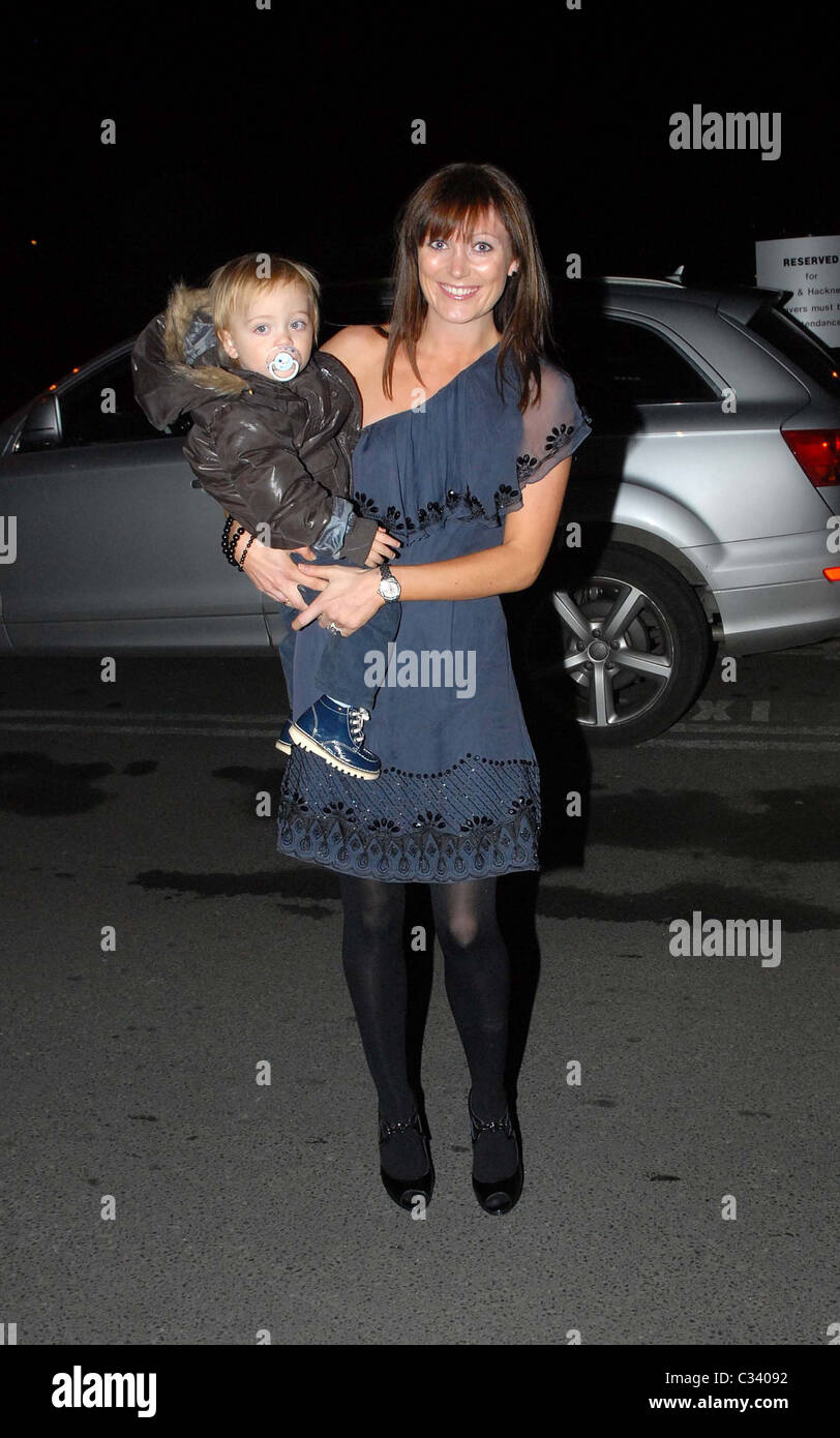 Georgina Ahern outside RTE studios for 'The Late Late Show' with her ...