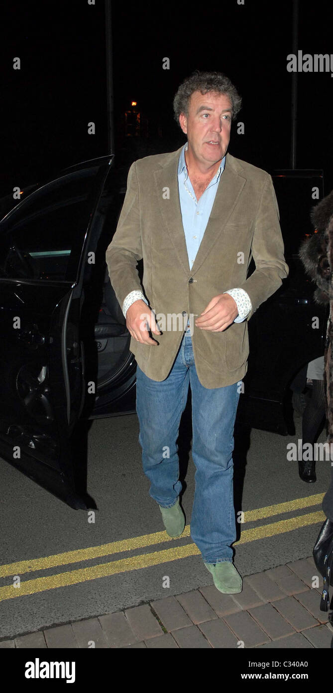 Jeremy Clarkson outside RTE studios for 'The Late Late Show' Dublin ...