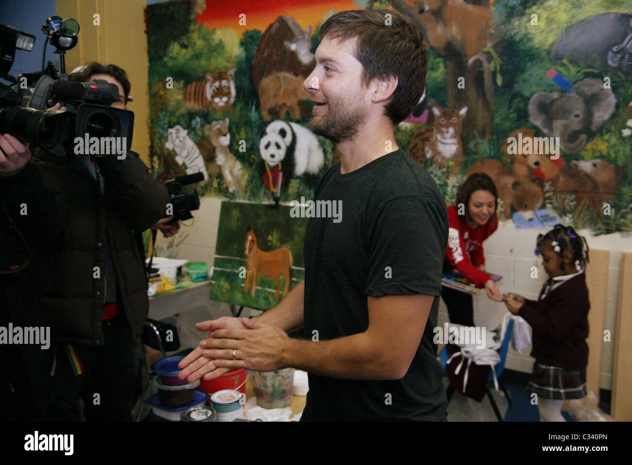 Tobey Maguire ServiceNation's 'A New Era of Service' Martin Luther King ...