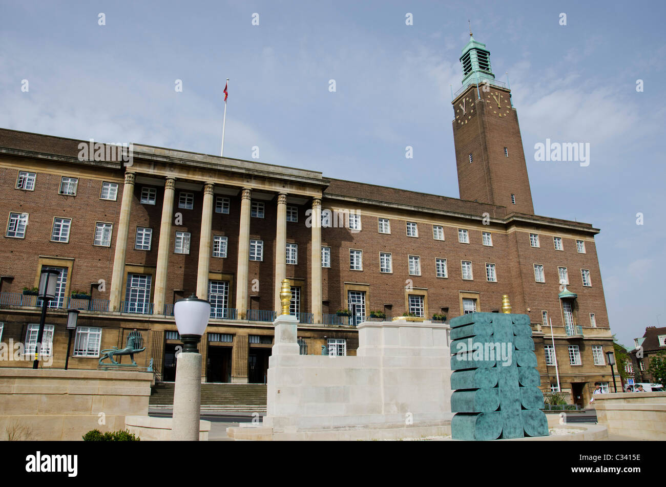 Town Hall Norwich Norfolk England High Resolution Stock Photography and ...